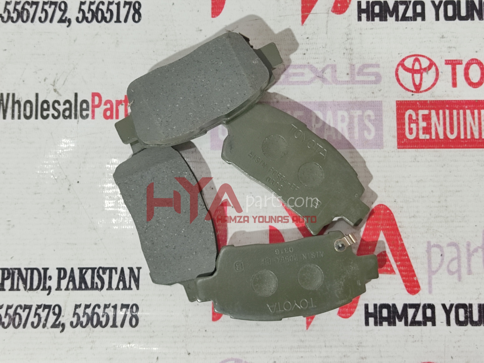 PAD KIT, DISC BRAKE, FRONT | H Y A parts